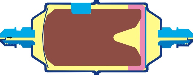 "Danfoss - Liquid Line Drier DML053 - 3/8" M.Fl"